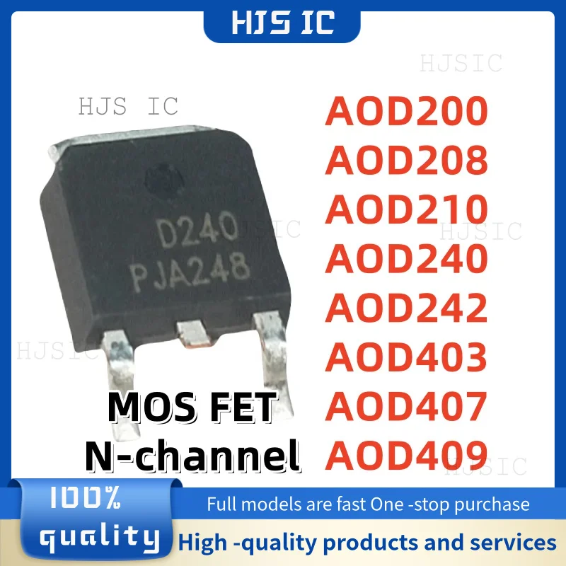10PCS NEW AOD200 D200 AOD208 D208 AOD210 D210 AOD240 D240 AOD242 D242 ...