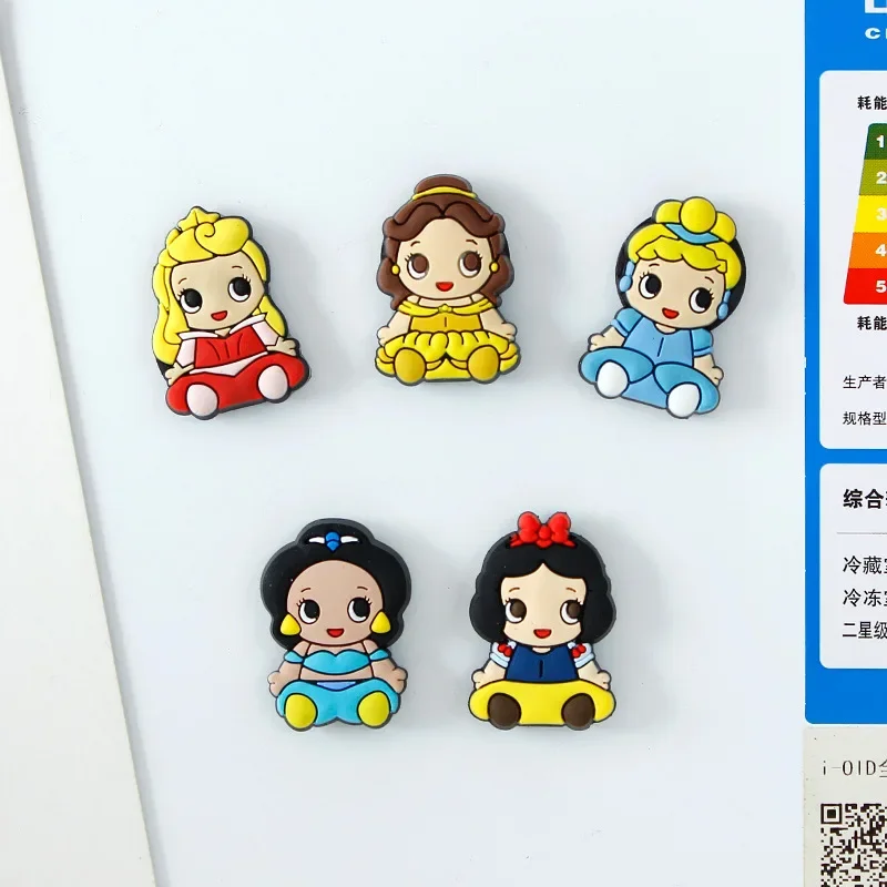 Cartoon-Princess-3D-Refrigerator-Paste-PVC-Soft-Glue-Magnetic ...