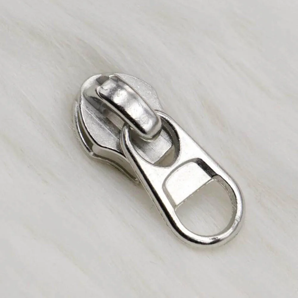 Boutons - Fermetures - Anses,Tirettes de fermeture éclair en alliage de ...