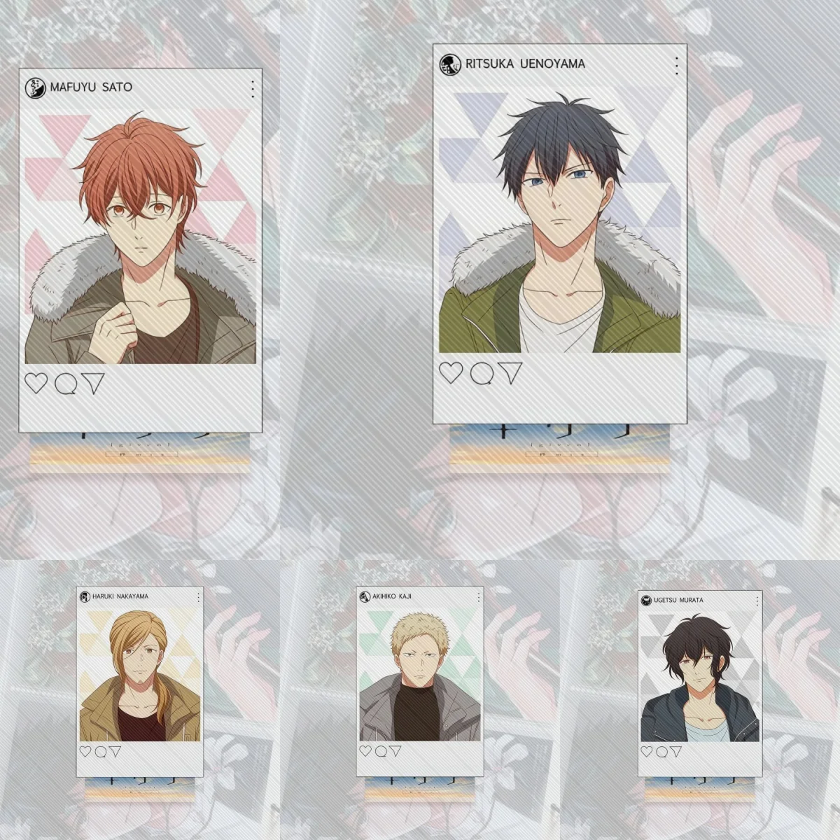 15CM Charm BL Comics given Acrylic Stand Model Cosplay Characters ...