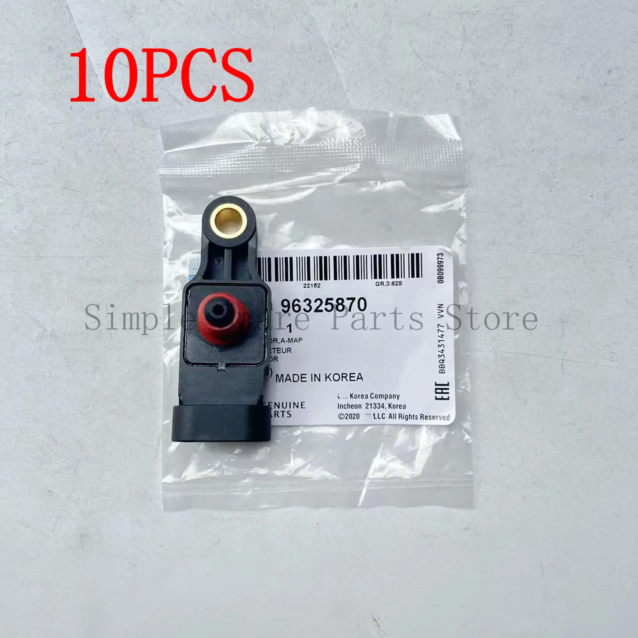 10X-MAP-Manifold-Air-Pressure-Sensor-OEM-96325870-25195791-For ...