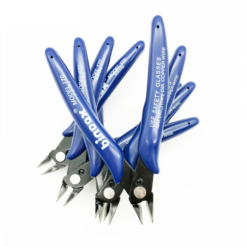 Binoax 5 Inch Wire Cutters Set Precision Sharp Side Cutter Diagonal ...