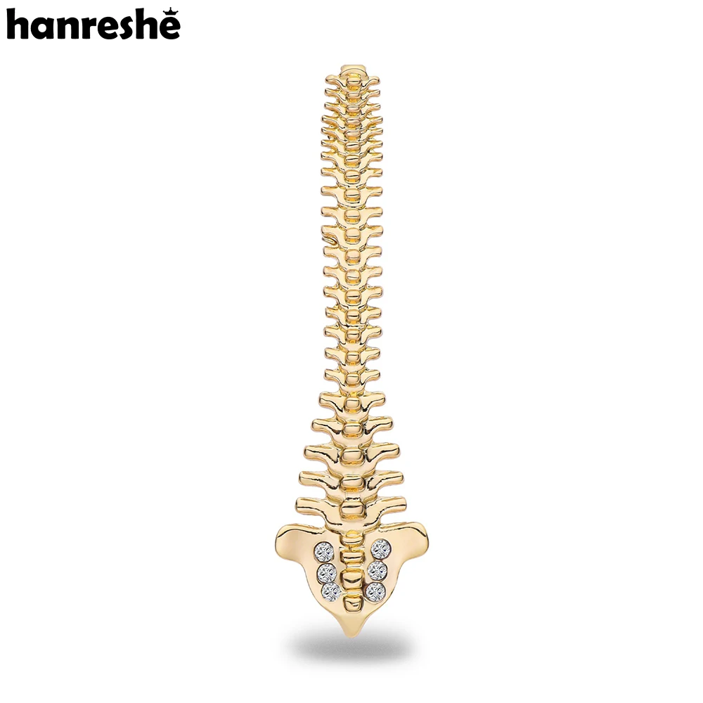 Hanreshe-Gold-Color-Spine-Brooch-Pins-Medical-Orthopedic-Anatomy-Lapel ...