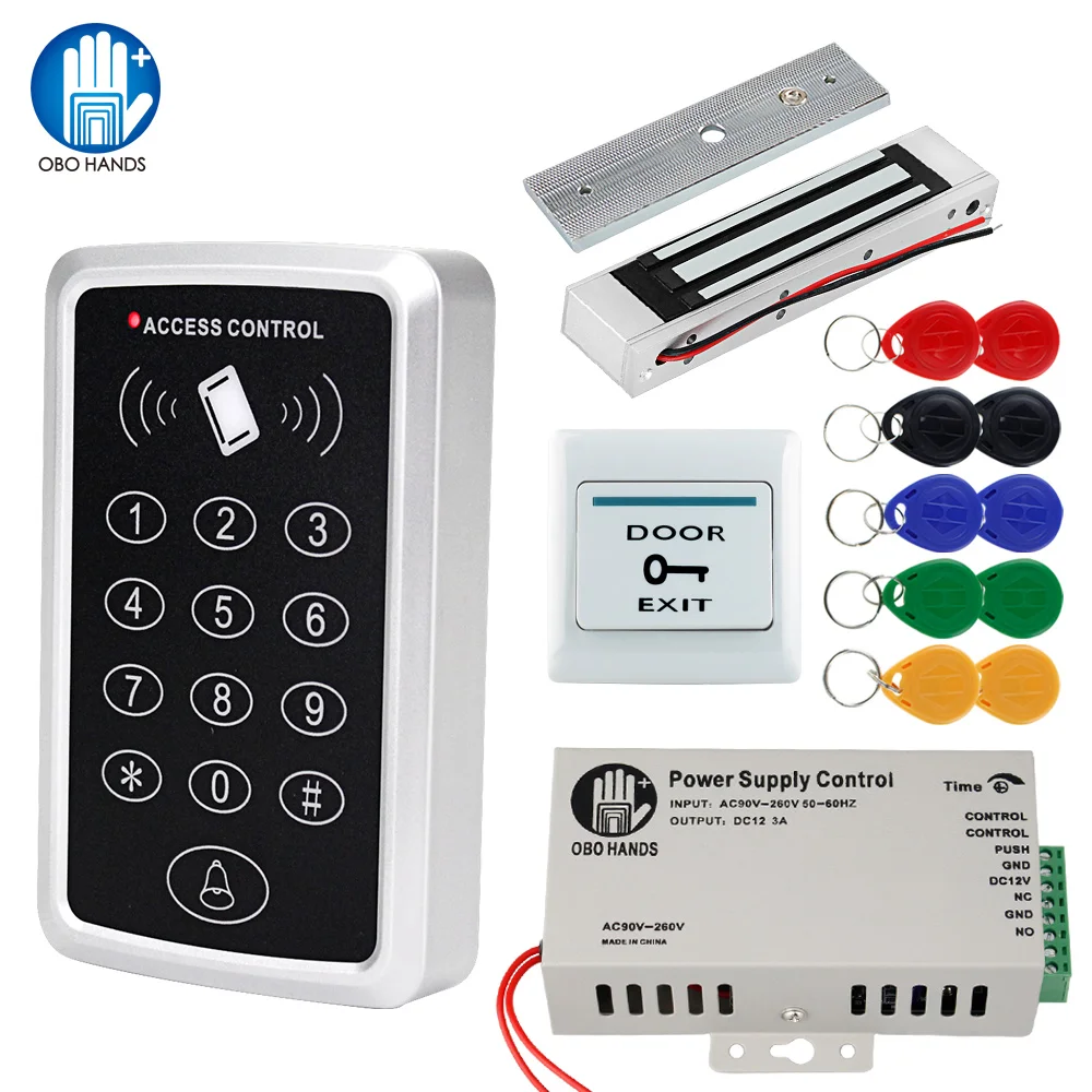 Home-Access-Control-System-Kits-Set-RFID-Keypad-125KHz-Access ...