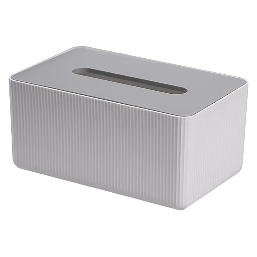 Desktop-Paper-Box-White-Tissue-Paper-Napkin-Storage-Container-Home ...