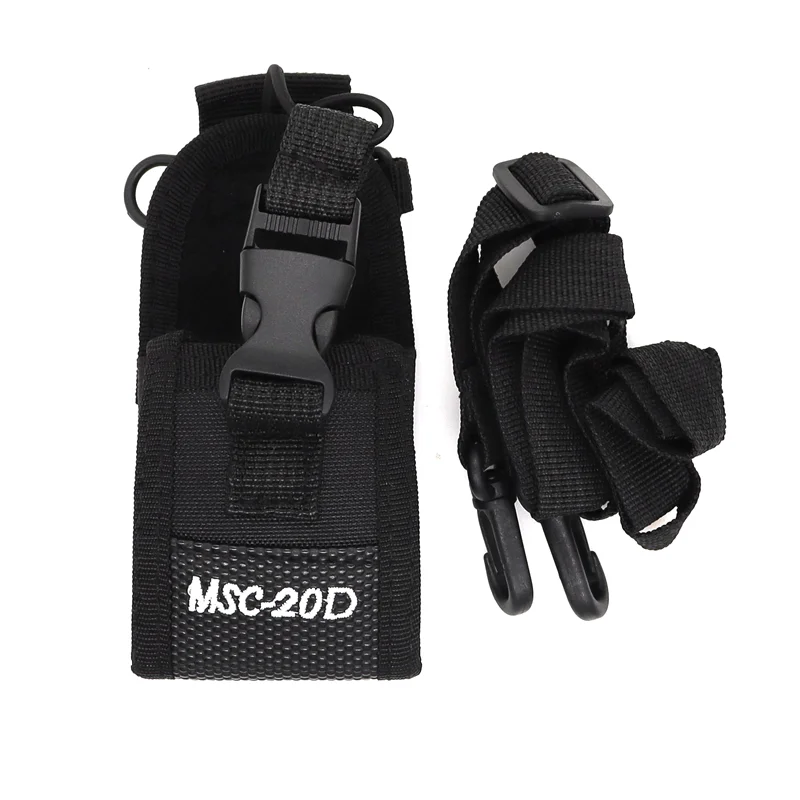 MSC-20D para walkie-talkie, bolsa de soporte para Kenwood, BaoFeng, UV ...