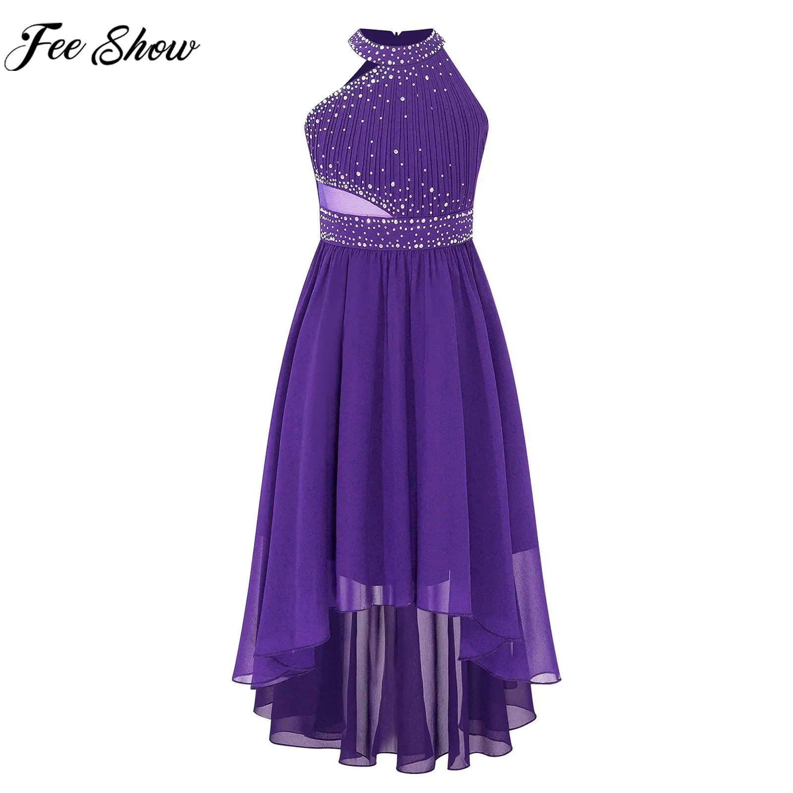 Robe-de-Princesse-l-gante-en-Mousseline-de-Soie-pour-Adolescentes-Tenue ...