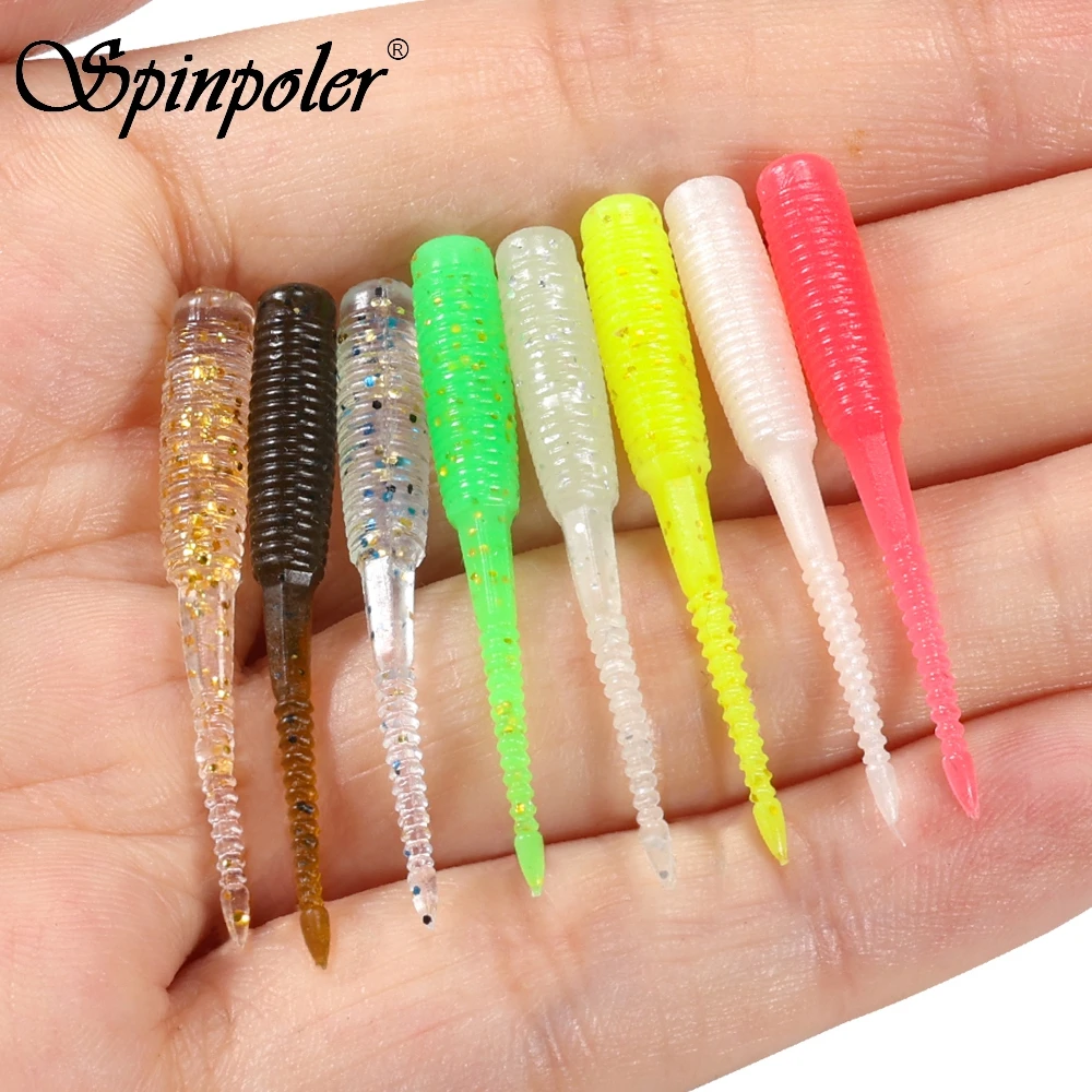 Spinpoler-Ajing-Lure-Stick-Baits-Floating-TPR-Soft-Plastic-Fishing ...