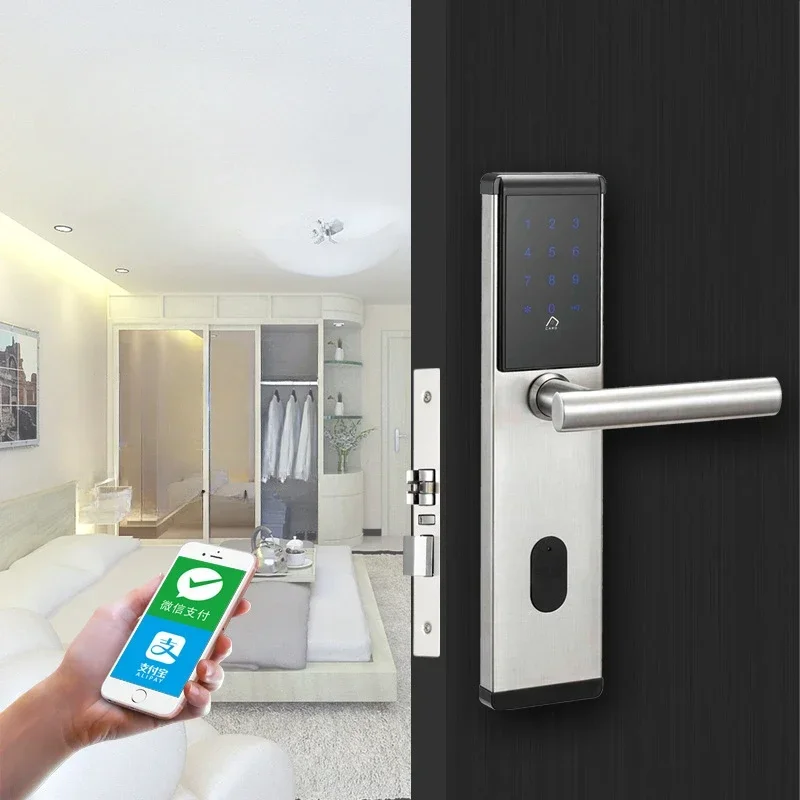 Electronic-Security-Door-Lock-Touch-Keypad-Password-Door-Lock-Smart ...