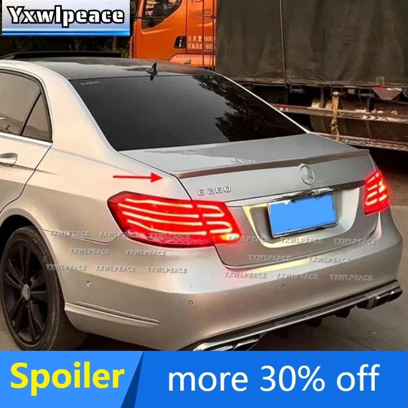For Mercedes W212 2008-2014 2015 High Quality ABS Plastic Rear Trunk ...