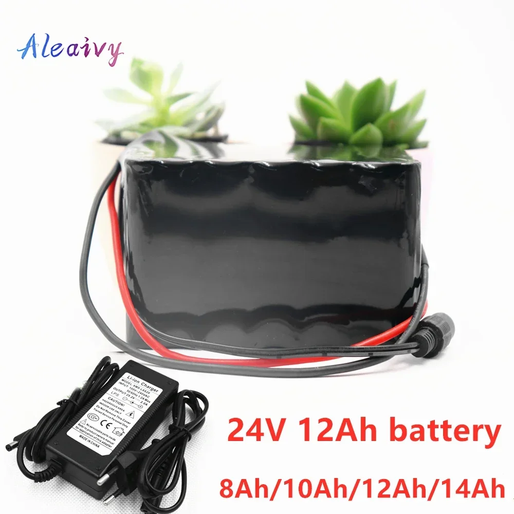 Aleaivy-24v-12ah-10ah-8ah6S4P-battery-pack-15A-BMS-250w-25-2V-battery ...