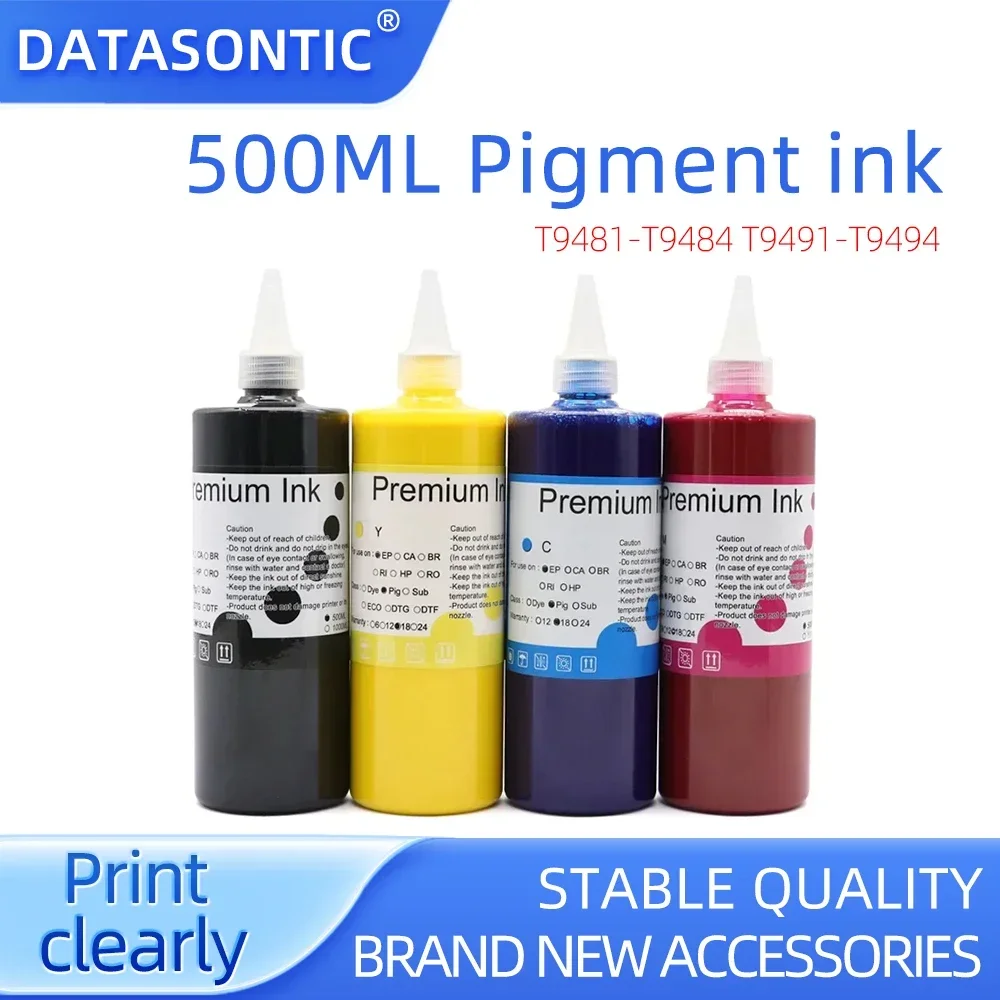 500ml WF-C5390 Pigment Ink For Epson WF-C5290 C5790 C5210 C5710 C5890 ...
