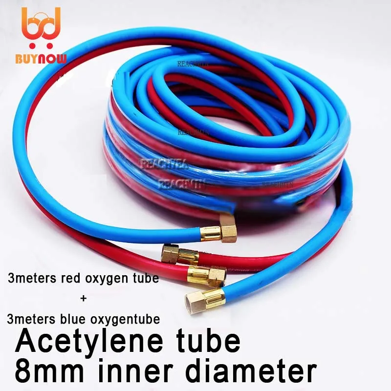 NEW-8mm-60bar-6mpa-oxygen-acetylene-tube-double-color-connection-hose ...