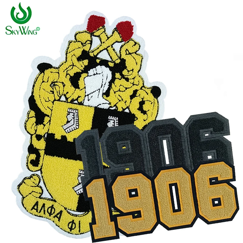 Custom-Greek-Letters-Alpha-Phi-Alpha-1906-Fraternity-Chenille-Patches ...