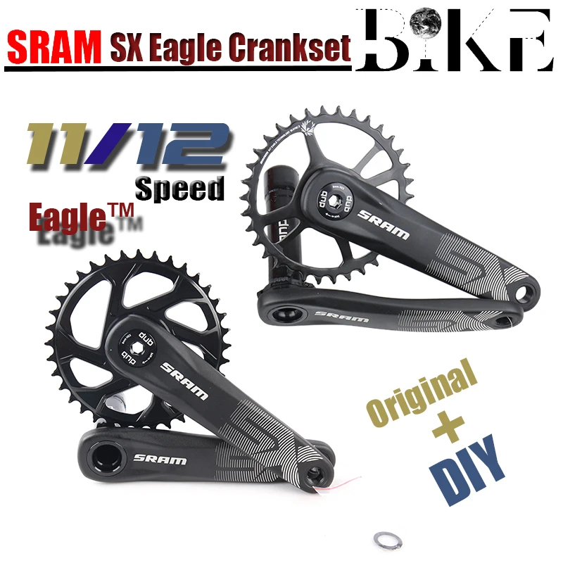 SRAM-SX-NX-EAGLE-MTB-Crankset-com-DIY-Chainring-Acess-rios-Originais-Da ...