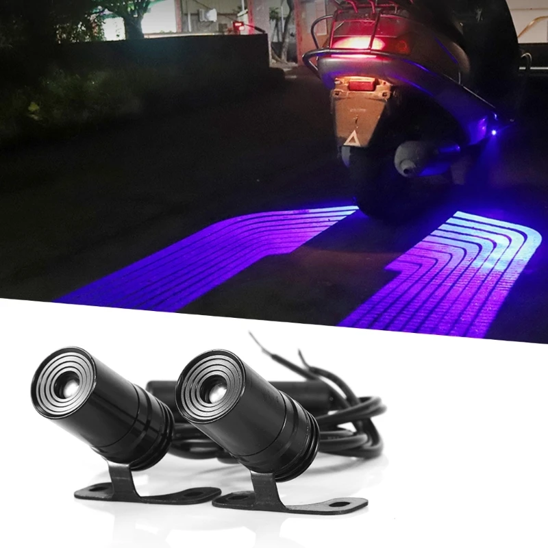 Universal-Motorcycle-Wing-LED-Lights-Modification-Lamp-Waterproof ...