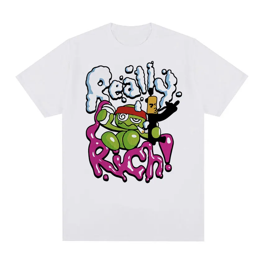 Rapper RR KanKan Really Rich Album T Shirts Men's Clothing Harajuku Hip ...