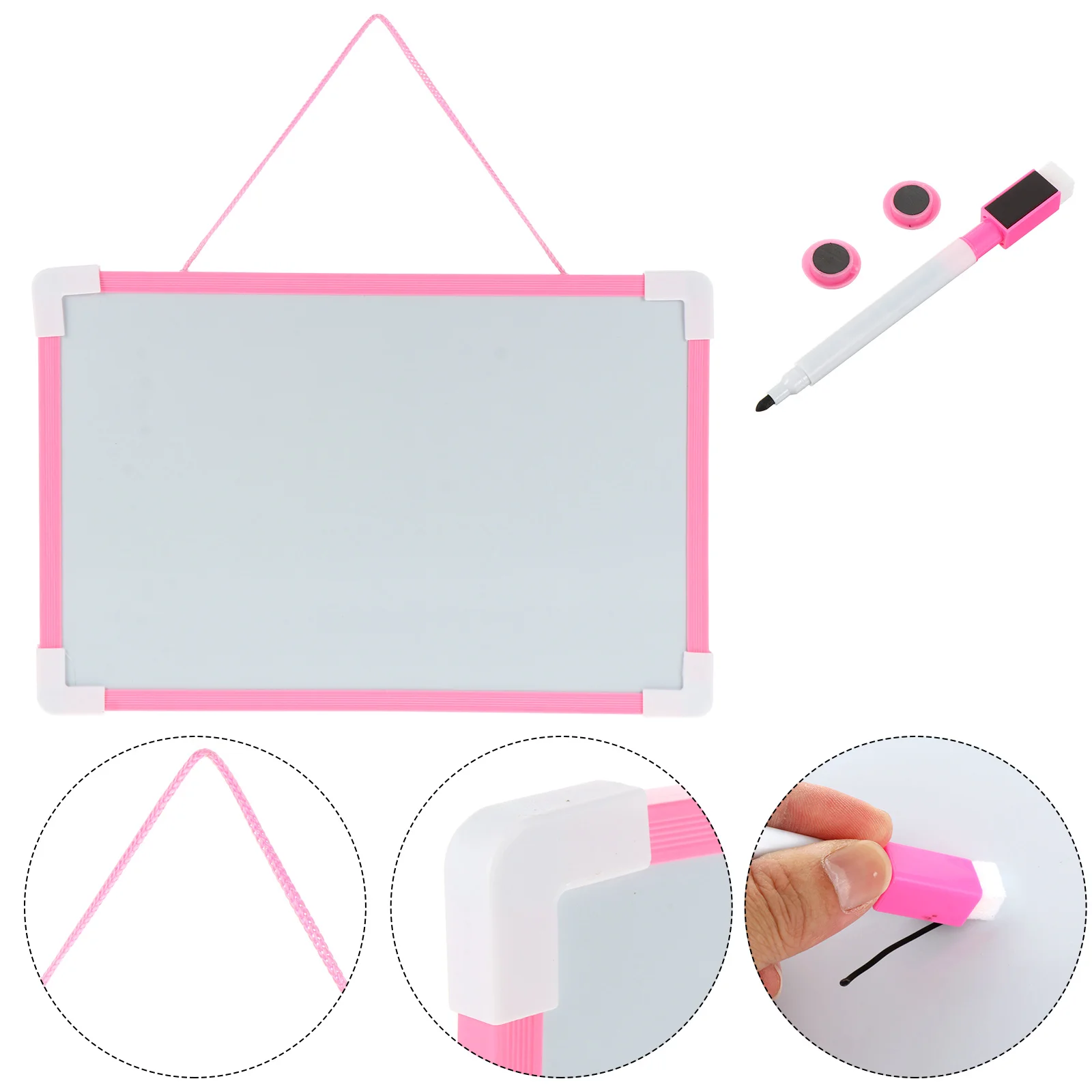 Small-Dry-Erase-Whiteboard-Magnetic-White-Board-with-Marker-Magnetic ...
