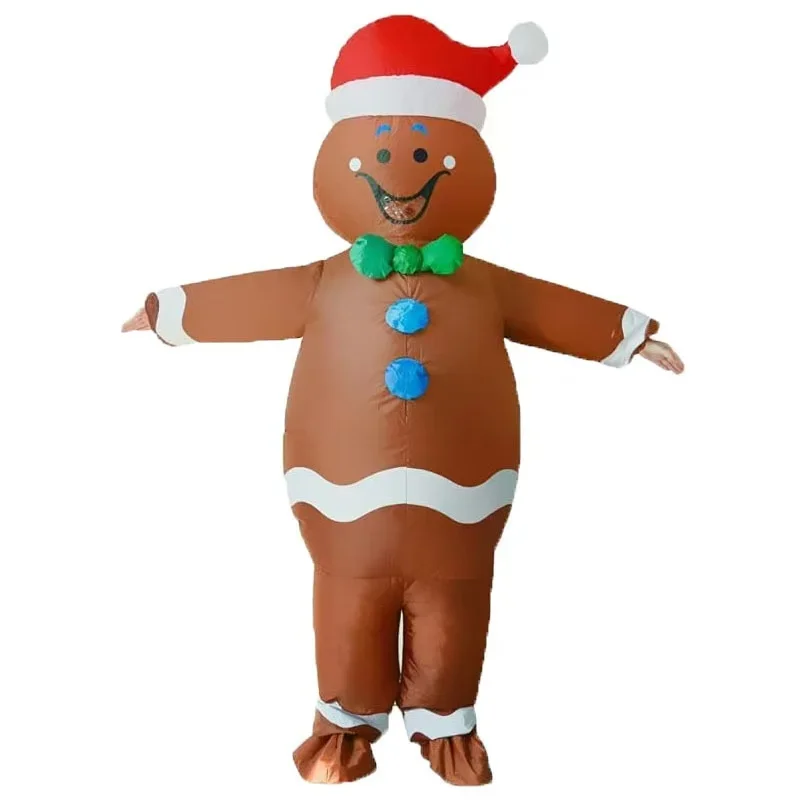 Adult-Christmas-Ginger-Bread-Men-Inflatable-Costume-Festival-Party ...