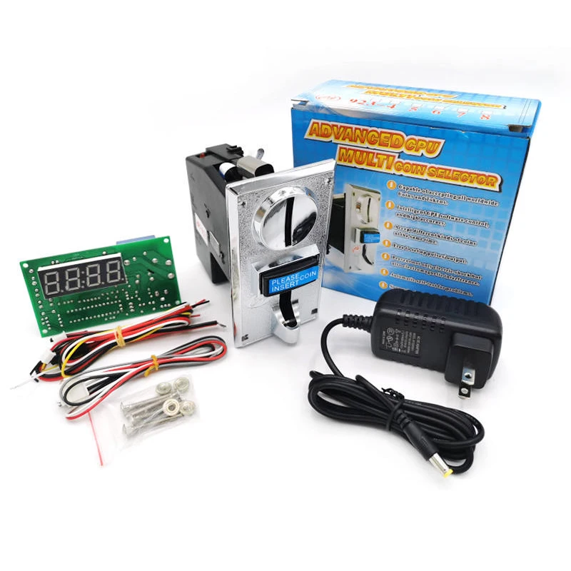 CH-926-Multi-coin-select-acceptor-mech-with-timer-control-board-and-12V ...