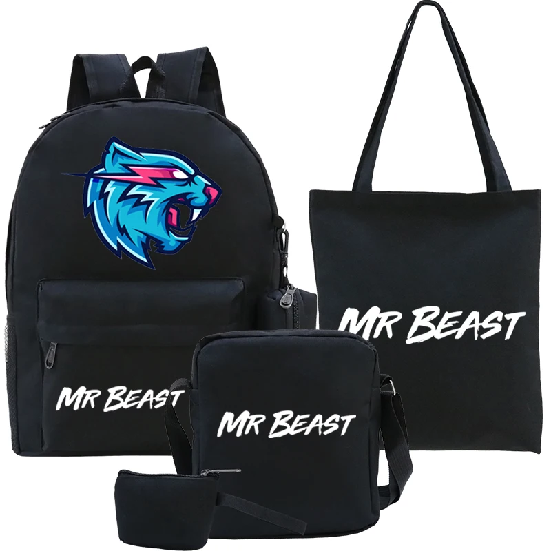 Mr-Beast-Lightning-Cat-Backpacks-Mr-Beast-Schoolbags-5pcs-set-Boys ...