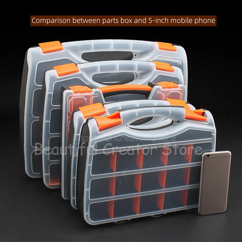 Hardware-Tool-Storage-Box-Plastic-Tool-Case-Parts-Box-Accessory-Tool ...