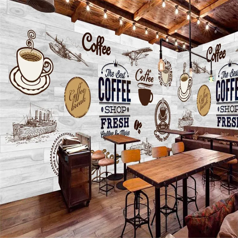 Cafe Interior Wall Design