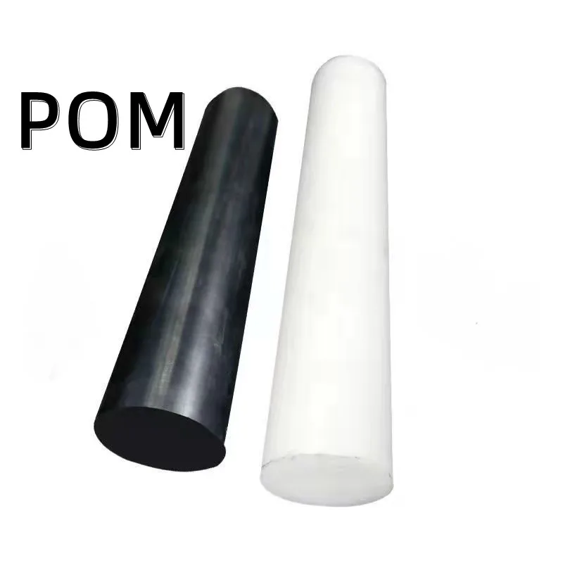 Black-white-POM-rods-wear-resisting-solid-Plastic-bars-Polyoxymethylene ...