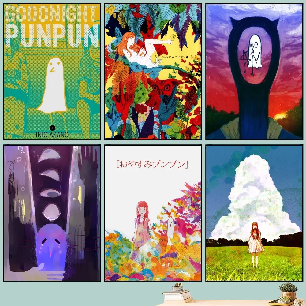 Goodnight Punpun Poster Art Self-adhesive Art Small Poster HD Quality ...