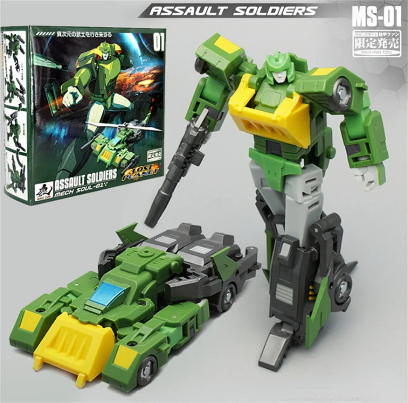 MFT Transformer figuras de acción de Triple cambiador, juguetes de ...