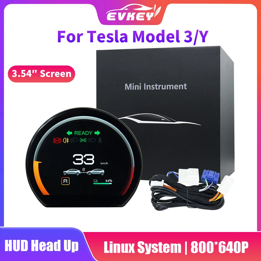 EVKEY-For-Tesla-Model-3-Model-Y-HUD-Head-up-Display-Dedicated-Head-up ...