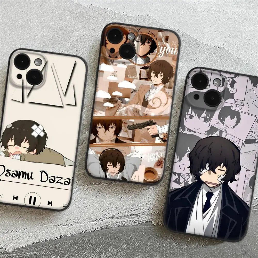 Anime B-Bungo Stray Dogs Dazai Osamu Phone Case For Apple iPhone 16,15 ...