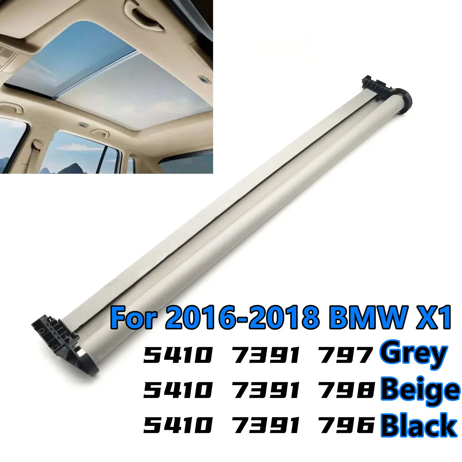Car-Panoramic-Electric-Sunroof-Curtain-Skylight-Sunshade-54107391798 ...