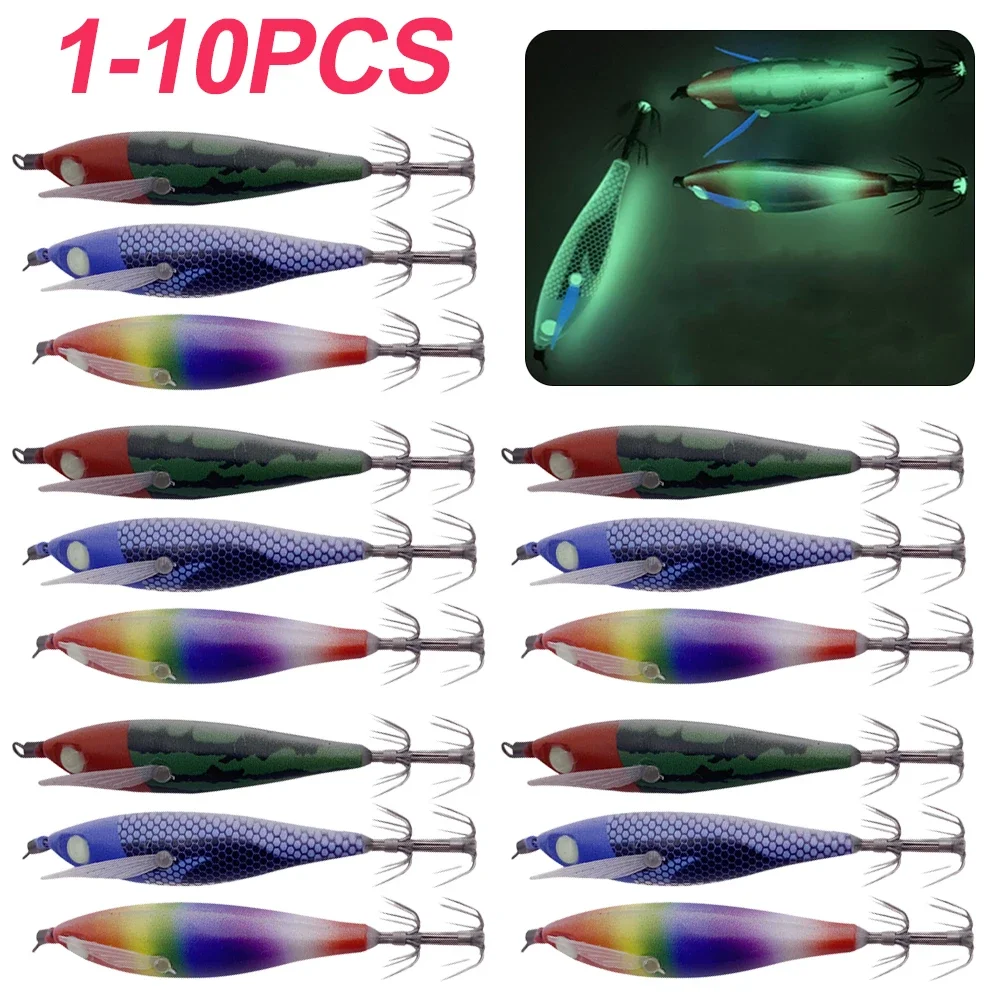 Luminous-Wing-Squid-Jig-Egi-Lure-Artificial-Bait-Octopus-Jigs ...