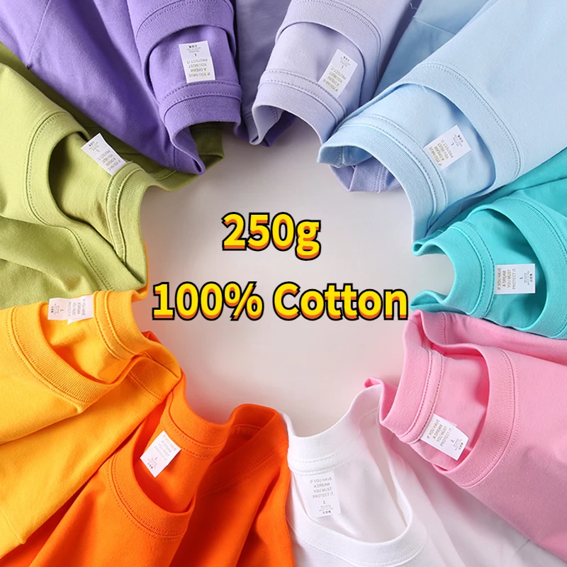 Mens 100% Cotton T-shirt Tops Summer Short Sleeve Soft Breathable Pure ...