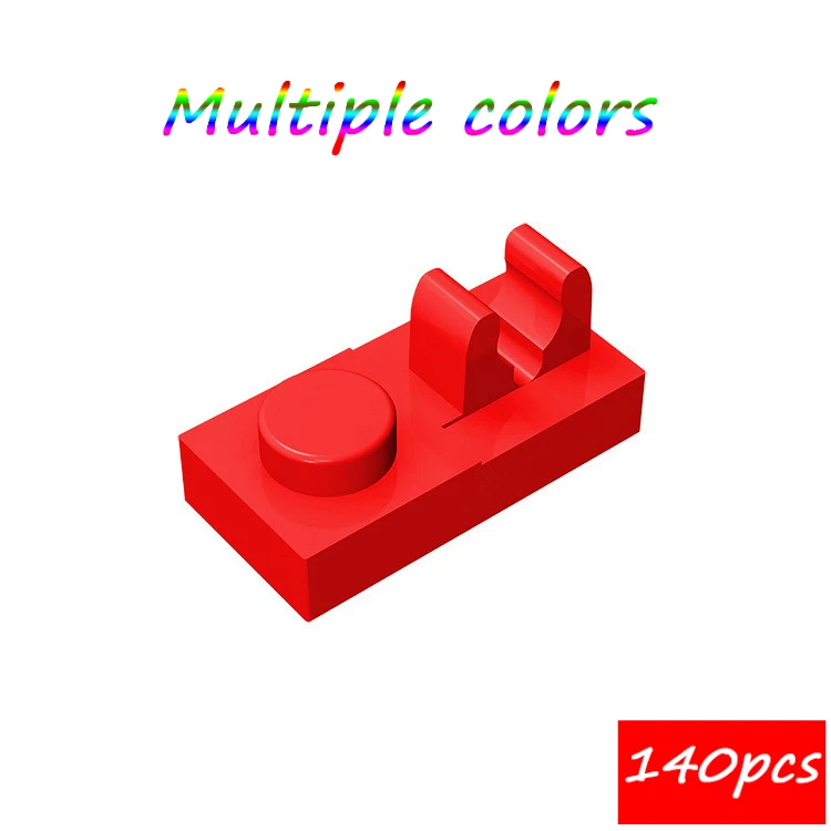 MOC 140PCS 92280 Modified 1x2 Building Blocks 44861 With Clip Center ...