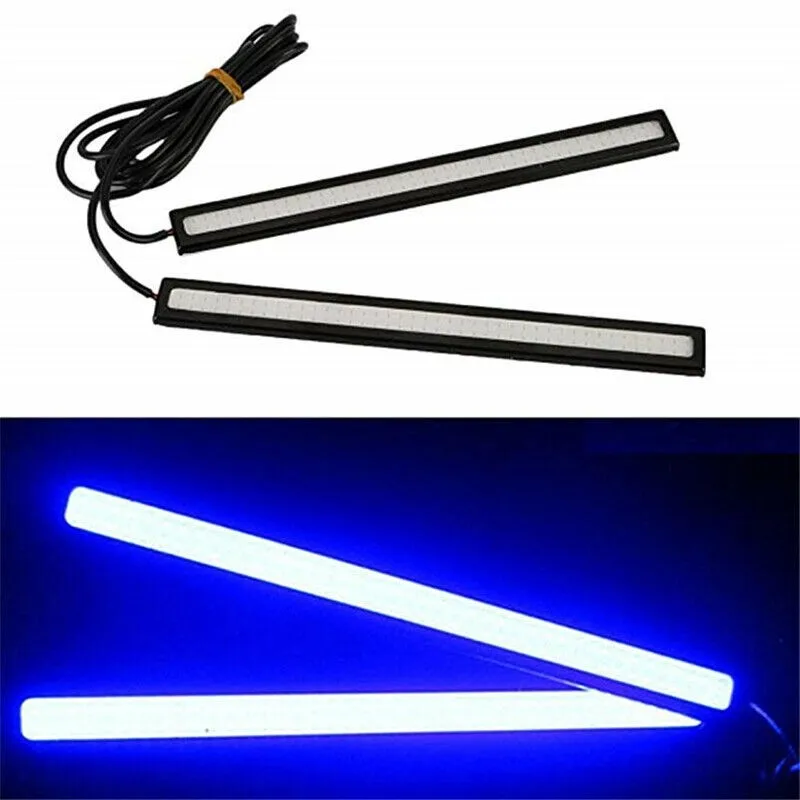4pcs Marine Grade Car Boat Large Super Bright 12 Volt Blue LED Courtesy ...