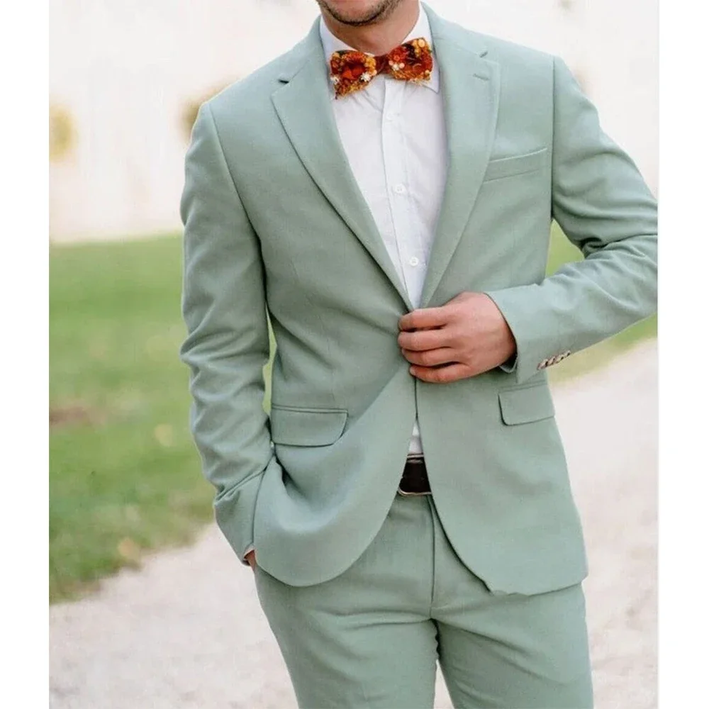 Trajes De Novio De Color Verde Menta Cómo Combinar Un Traje Verde:
