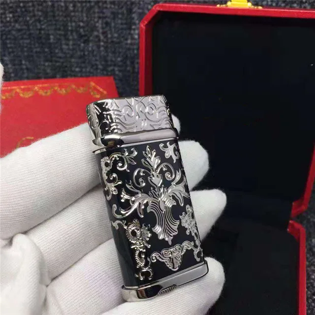 Brand New Luxury Cigarette lighter gas lighter paint plating men ...