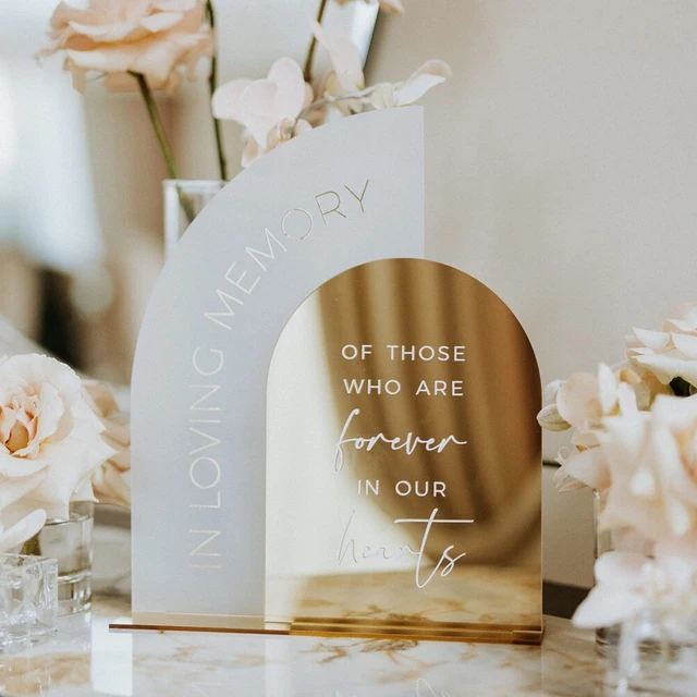 Wedding memory table sign 60 photos - Vianawedding.com