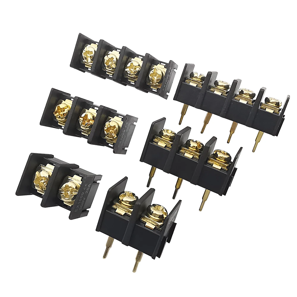 5-10-20Pcs-KF1000-2-3-4Pin-PCB-Screw-Terminal-Block-Connector-Pitch ...