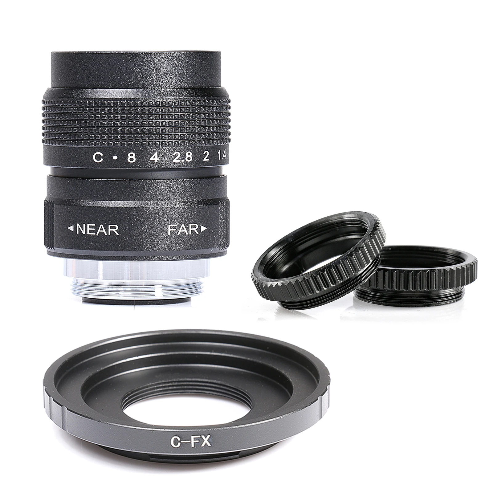 black-25mm-f-1-4-APS-C-CCTV-Lens-adapter-ring-2-Macro-Ring-for-Fujifilm.jpg