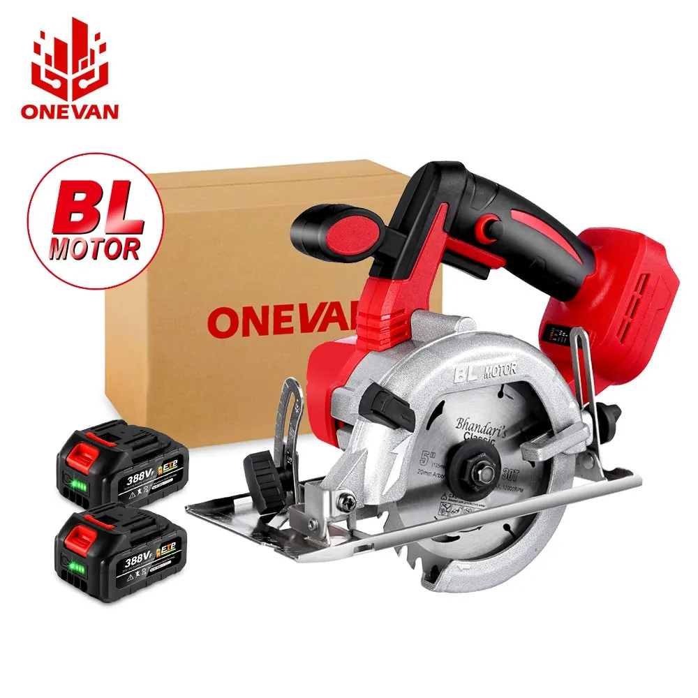 Sierra-Circular-el-ctrica-sin-escobillas-herramienta-ajustable-inal-mbrica-10800RPM-125MM-1500W ...