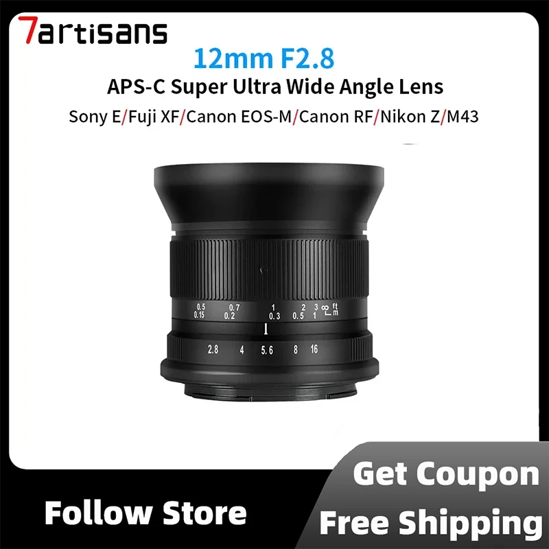 7artisans-12mm-F2-8-Mark-II-APS-C-Super-Ultra-Wide-Angle-Manual-Focus ...