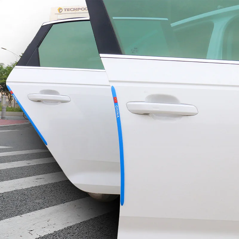 4pcs-Car-Sticker-Door-Edge-Guards-Trim-Molding-Protection-Strip-Scratch ...