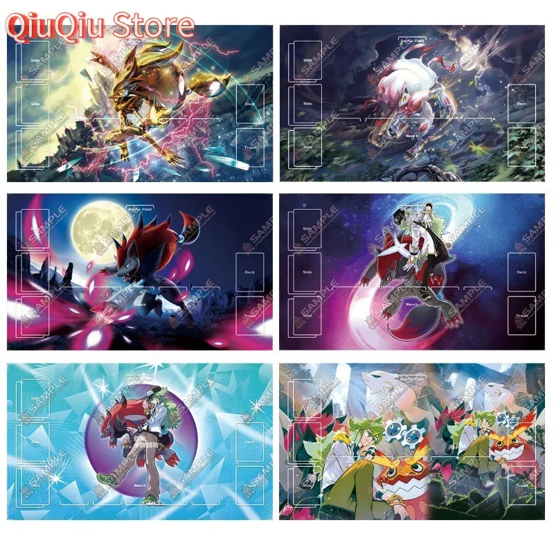 PTCG Zoroark Series 600x350mm Single Player Playmat Journey-Together-N ...
