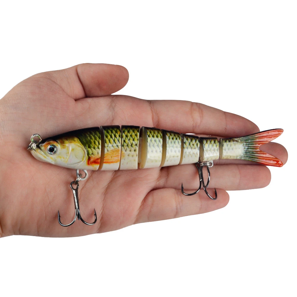 1PCS Multi section Minnow Fishing Lure 13.5cm 19g Artificial Hard Bait ...