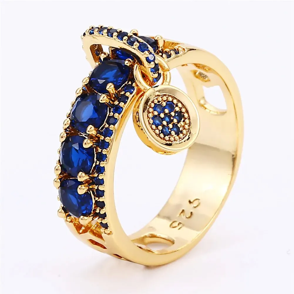 New Arrival Vintage Rose Gold Filled Wedding Rings For Women Fashion ...