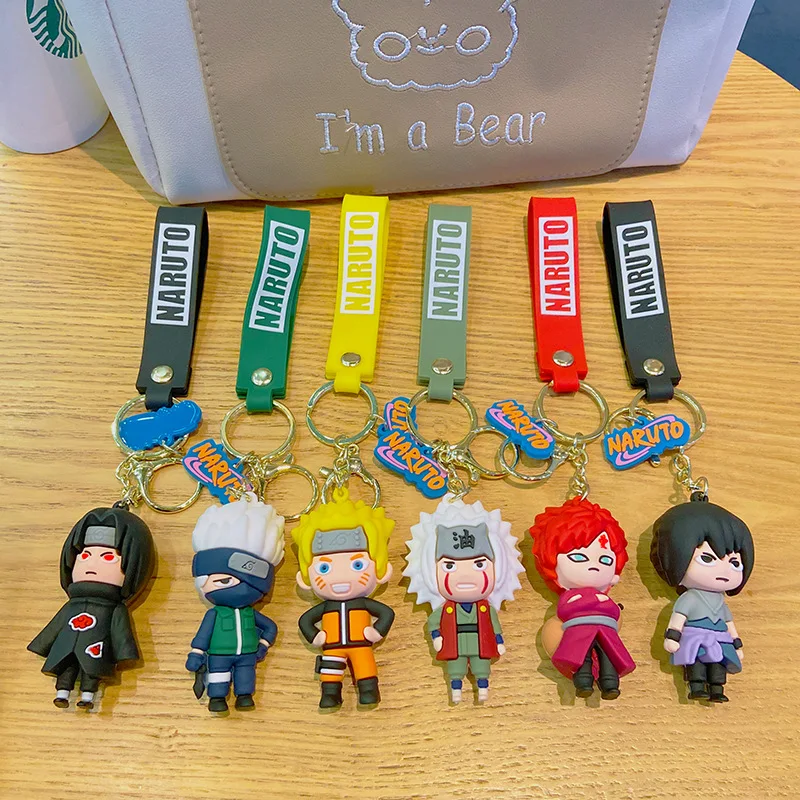 Naruto keychain lot / Naruto bag clip lot - 21 characters geeksinsydney ...