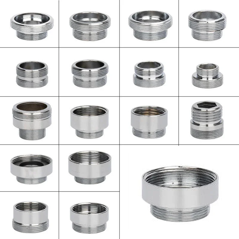 2Pcs/Lots M22 to M20 M18 M28 Thread Stainless Steel Connectors Faucet ...